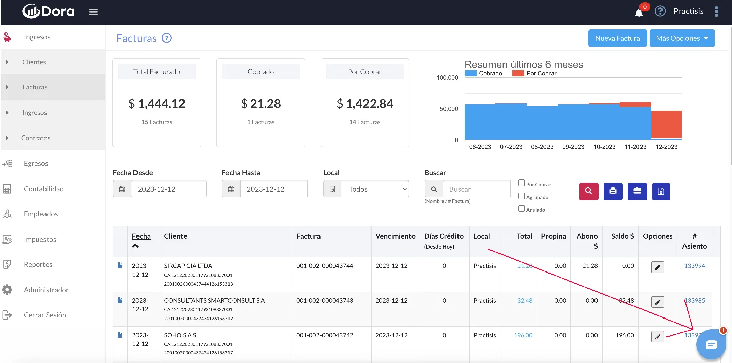 Integración de Dora en CloudBeds – Recursos Dora.ec